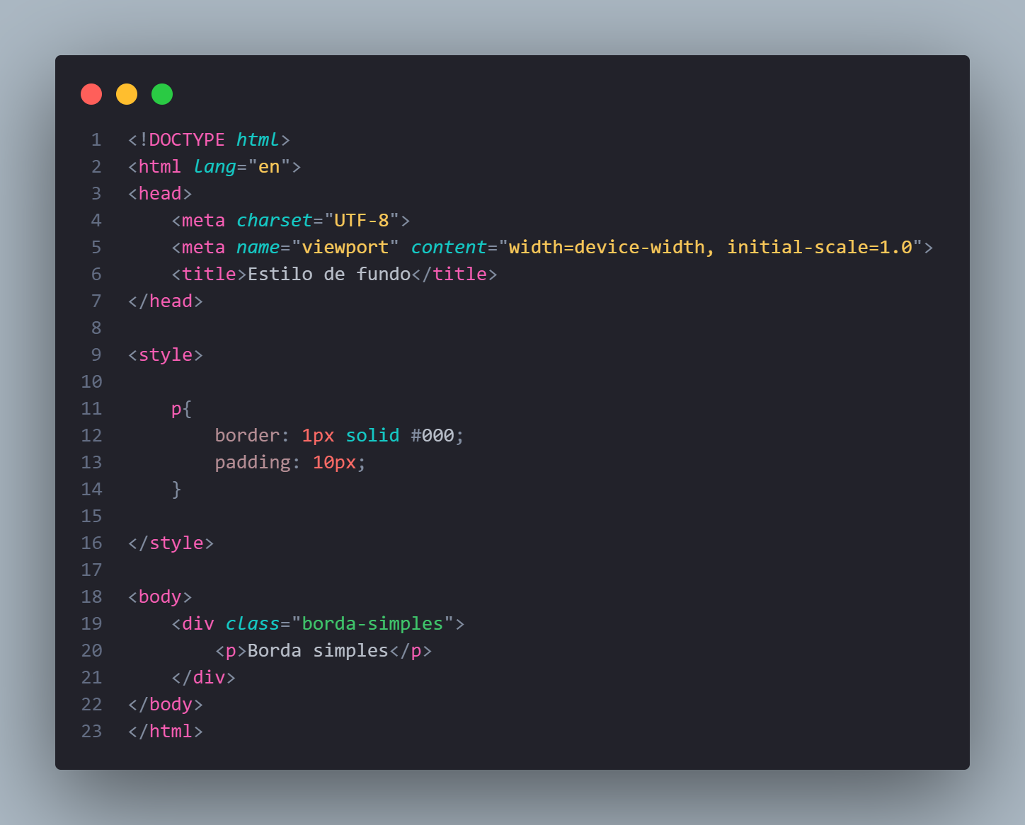 CSS - Estilos De Borda | Nilwebblog CSS - Estilos De Borda | Nilwebblog